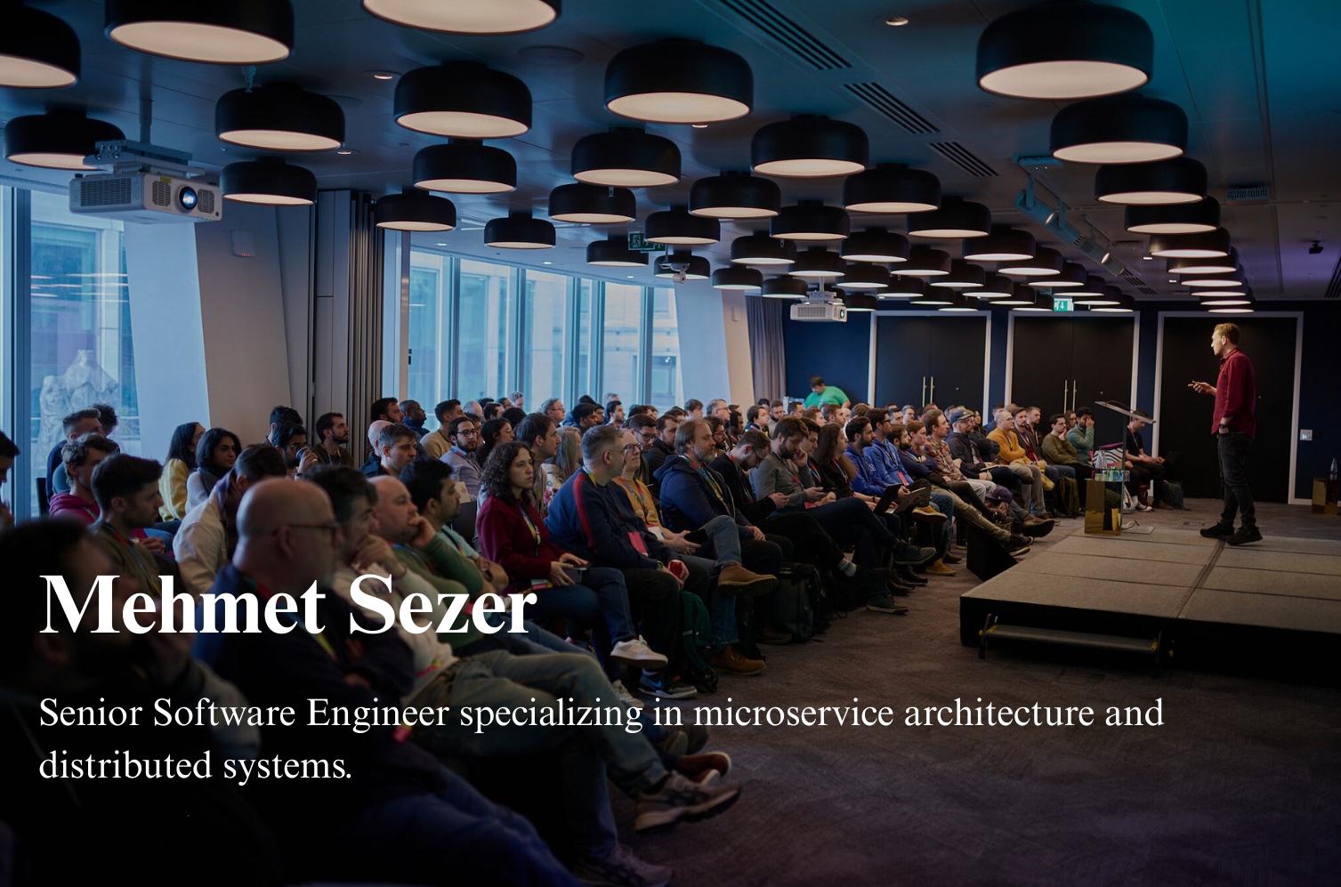 Mehmet Sezer - Senior Software Engineer